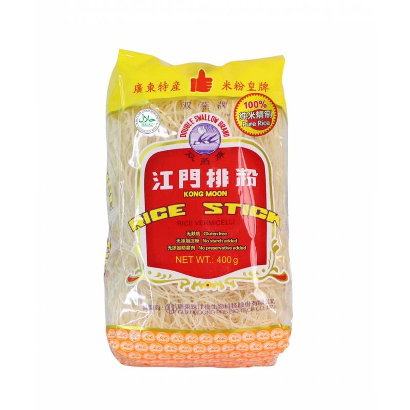 Double Swallow Brand Kong Moon Rice stick 400gm x 3bags x 10pkts 双燕牌 江门排粉